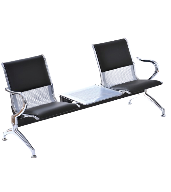 2 seater padded waiting chair - Furniture Store